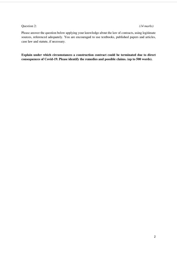 Solved Question 2: (14 marks) Please answer the question | Chegg.com Solved Question 2: (14 marks) Please answer the question | Chegg.com