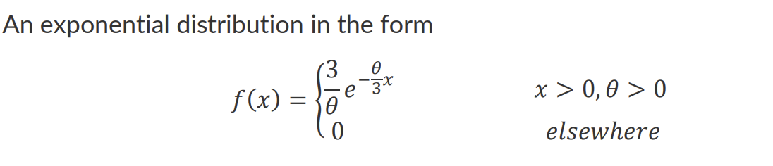 Solved Use MLE to estimate the parameters of the following | Chegg.com