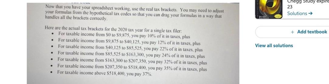 Solved Consider the following new hypothetical tax code: The | Chegg.com