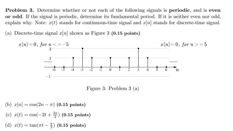 Solved Problem 3. Determine whether or not each of the | Chegg.com Solved Problem 3. Determine whether or not each of the | Chegg.com