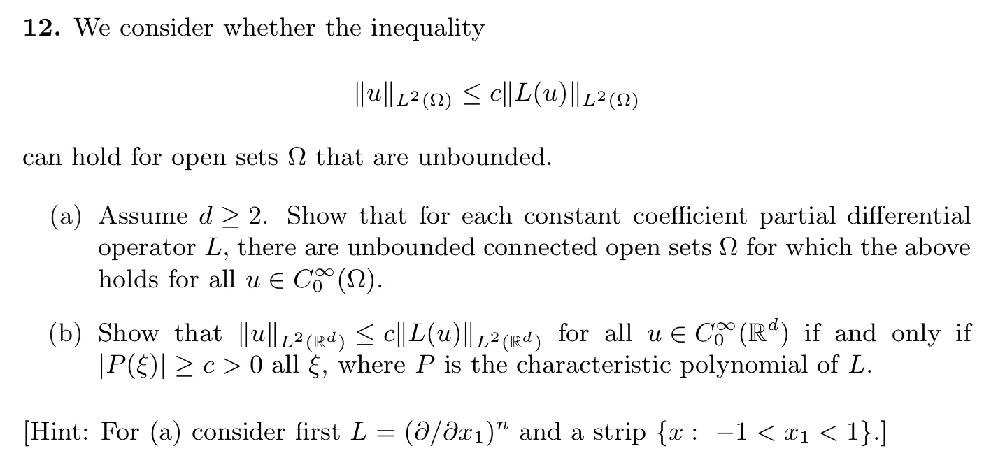 Solved This is a real analysis question from Stein.If you | Chegg.com