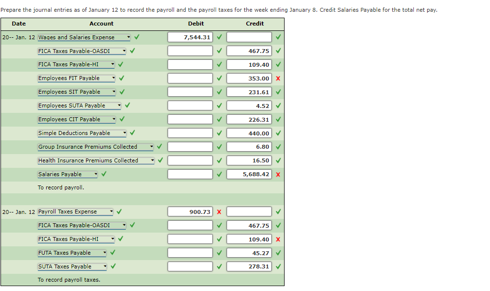 Solved Continuing Payroll Problem, 6A: Chapter 6 You have | Chegg.com