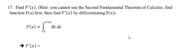 Solved by an EXPERT Find F'(x)F(x) ﻿first, then find F'(x) by | Chegg.com