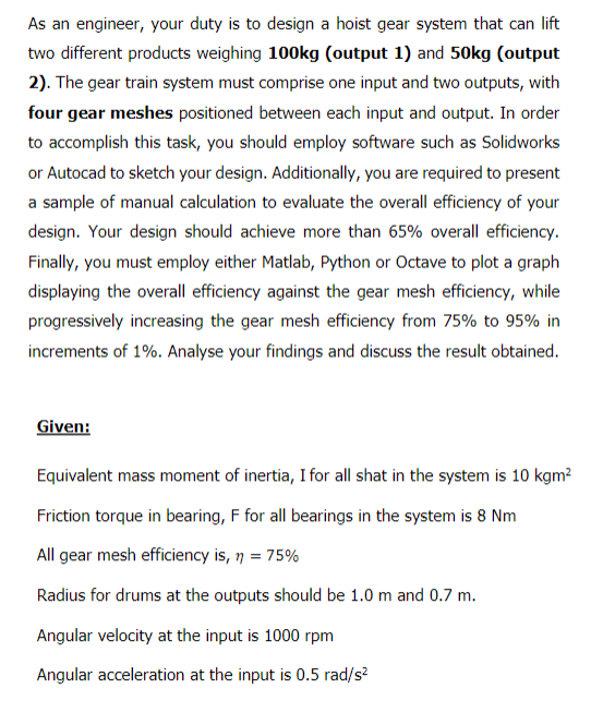 Solved Please provide the code for Matlab, Python or Octave | Chegg.com