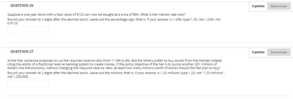 Solved QUESTION 26 3 points Save Answer Suppose a one year | Chegg.com