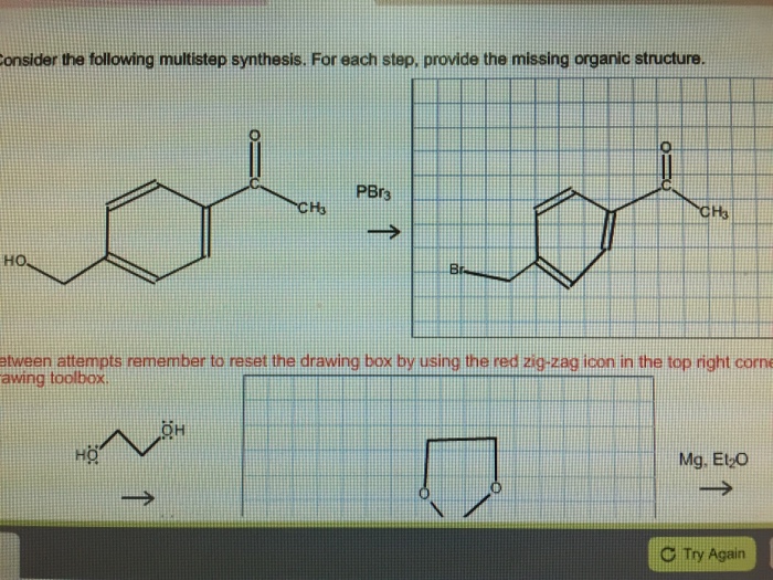 Solved Consider the following multi step synthesis. For each | Chegg.com