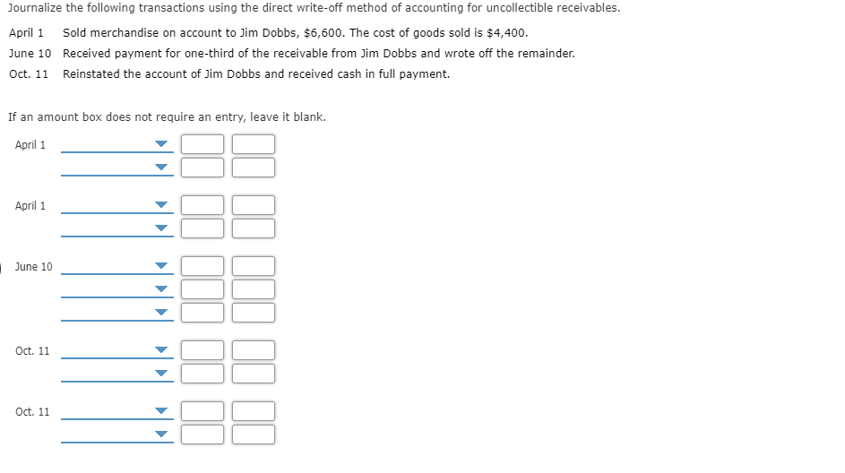 Solved Journalize the following transactions using the | Chegg.com