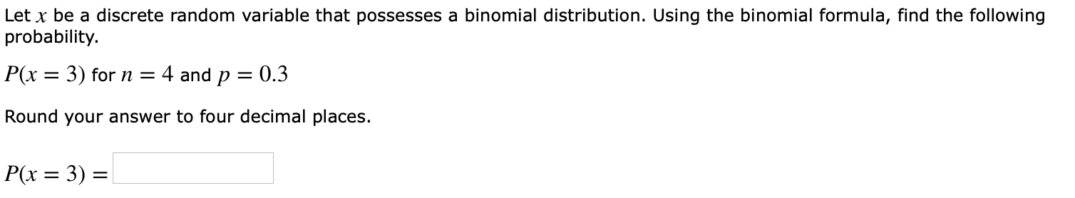 Solved Let X Be A Discrete Random Variable That Possesses A