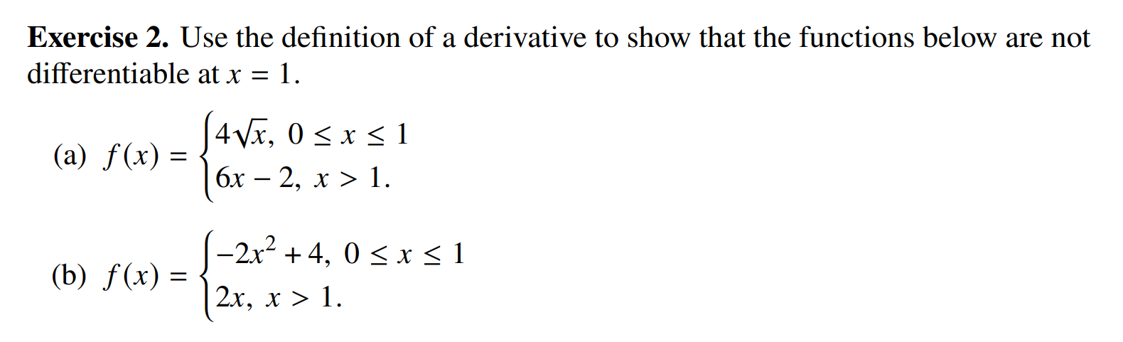 Solved Do not use l'hopitals rule | Chegg.com