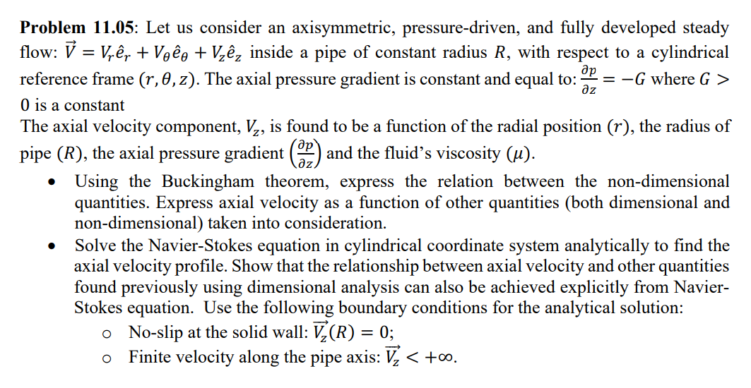 Solved az Problem 11.05: Let us consider an axisymmetric, | Chegg.com