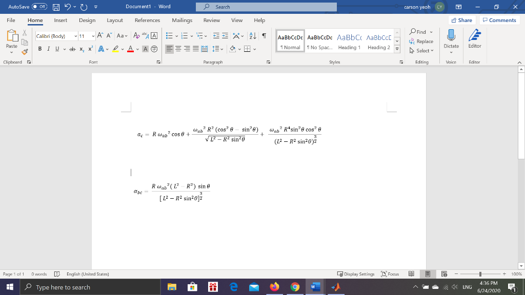 Solved Hi, can you help me convert the equation into matlab | Chegg.com