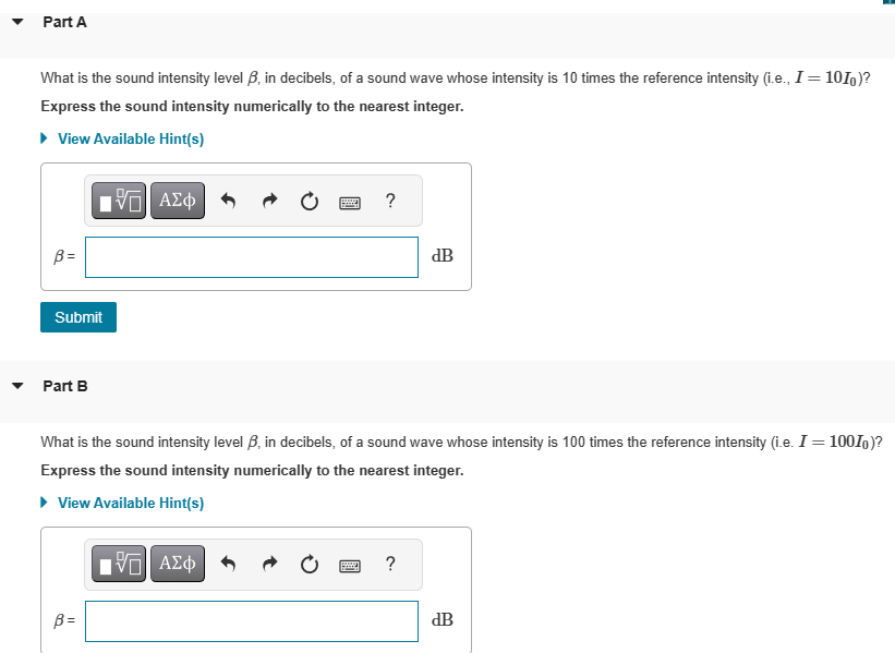 [solved] Learning Goal To Understand The Decibel Scale