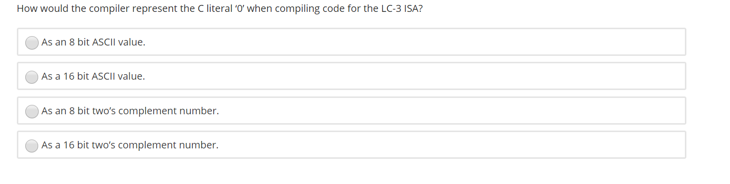 Solved Consider The Following C Variable Declarations Int 7591