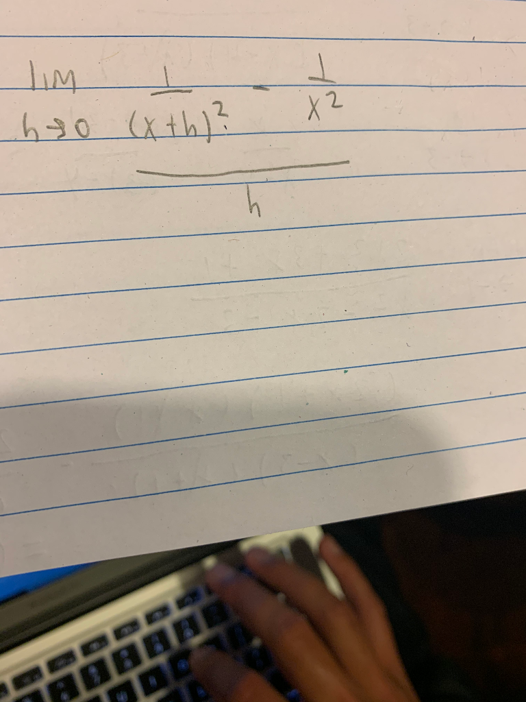 Solved I lim ho (xth)? X2 ADBBBB | Chegg.com