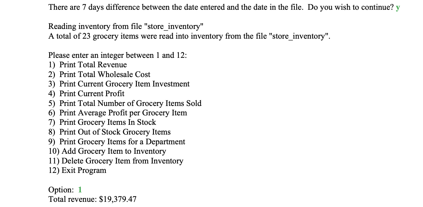 Solved PROBLEM: You will write a program to store and | Chegg.com