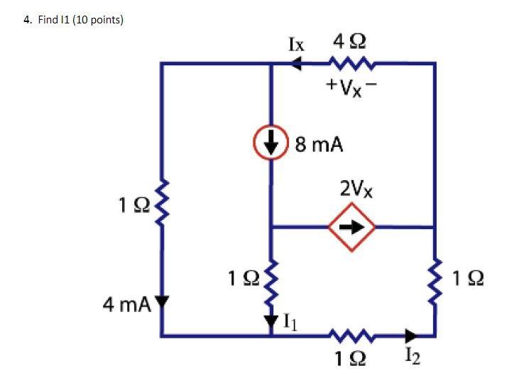 Solved 4 Find I1 14 Find I1 1