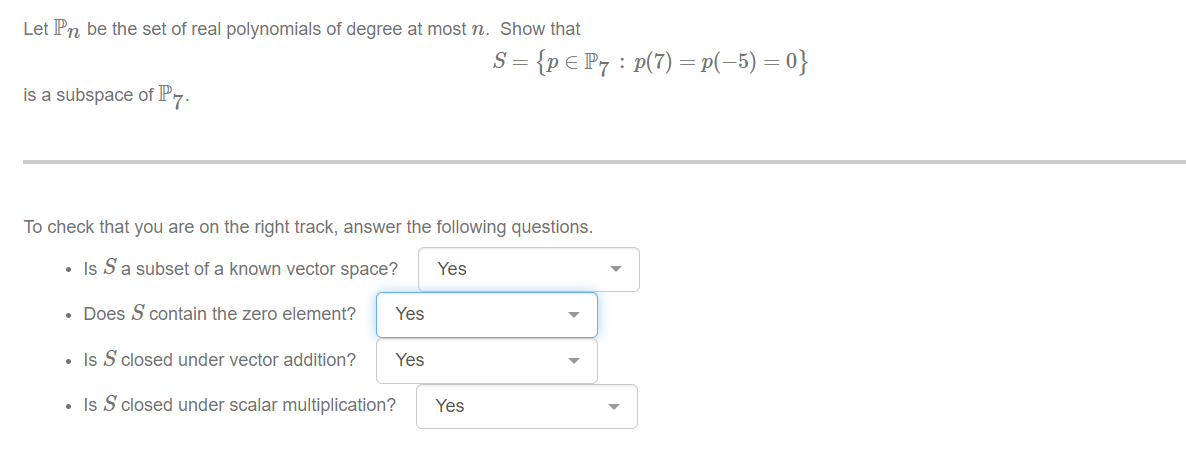 Solved Let Pn be the set of real polynomials of degree at | Chegg.com