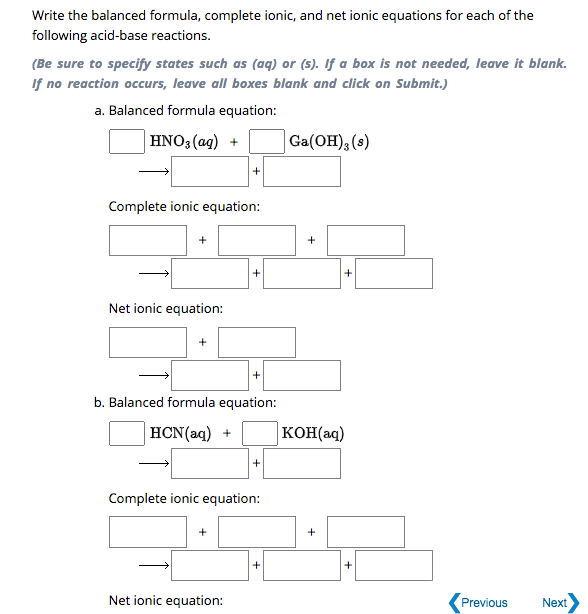 Solved Write the balanced formula, complete ionic, and net | Chegg.com