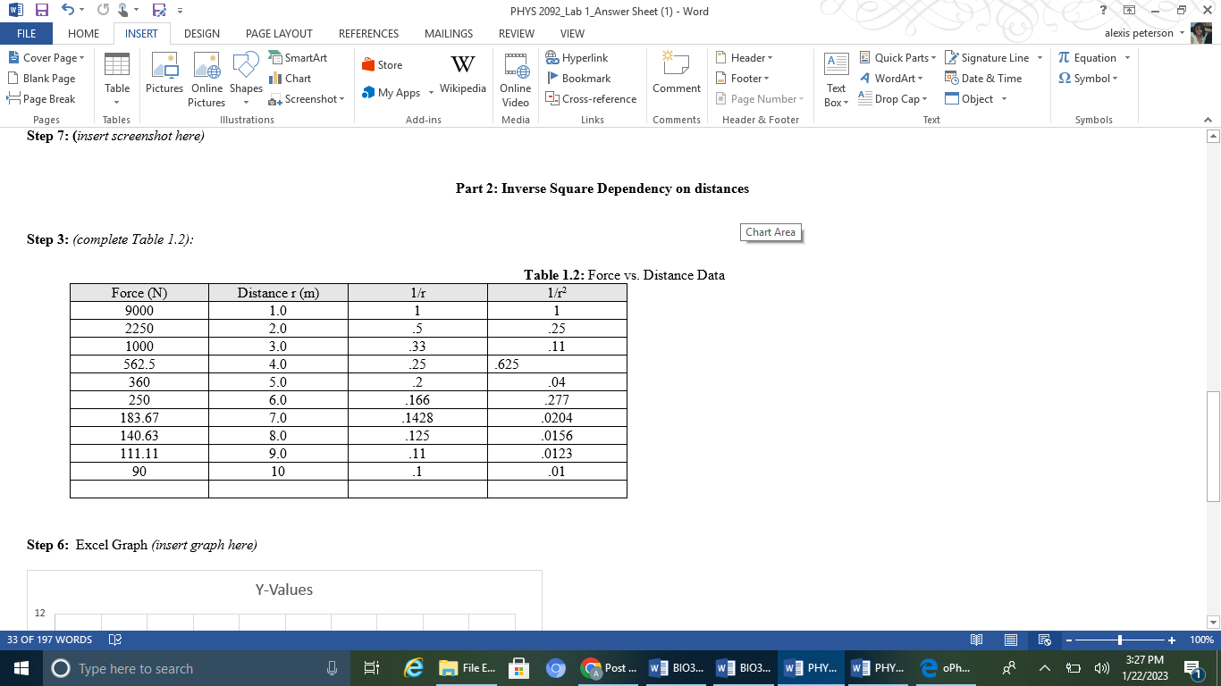 Solved 1- In the section on Linear Dependency on Charge, did | Chegg.com
