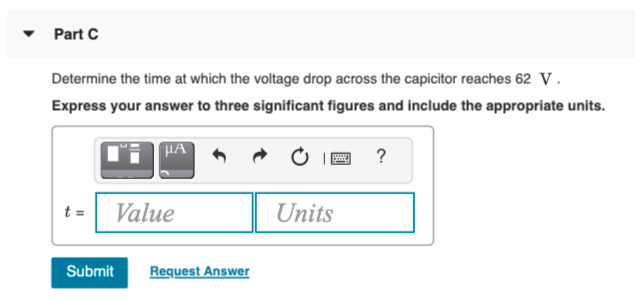 Solved Create a first-order RC circuit (Figure 1) with a | Chegg.com