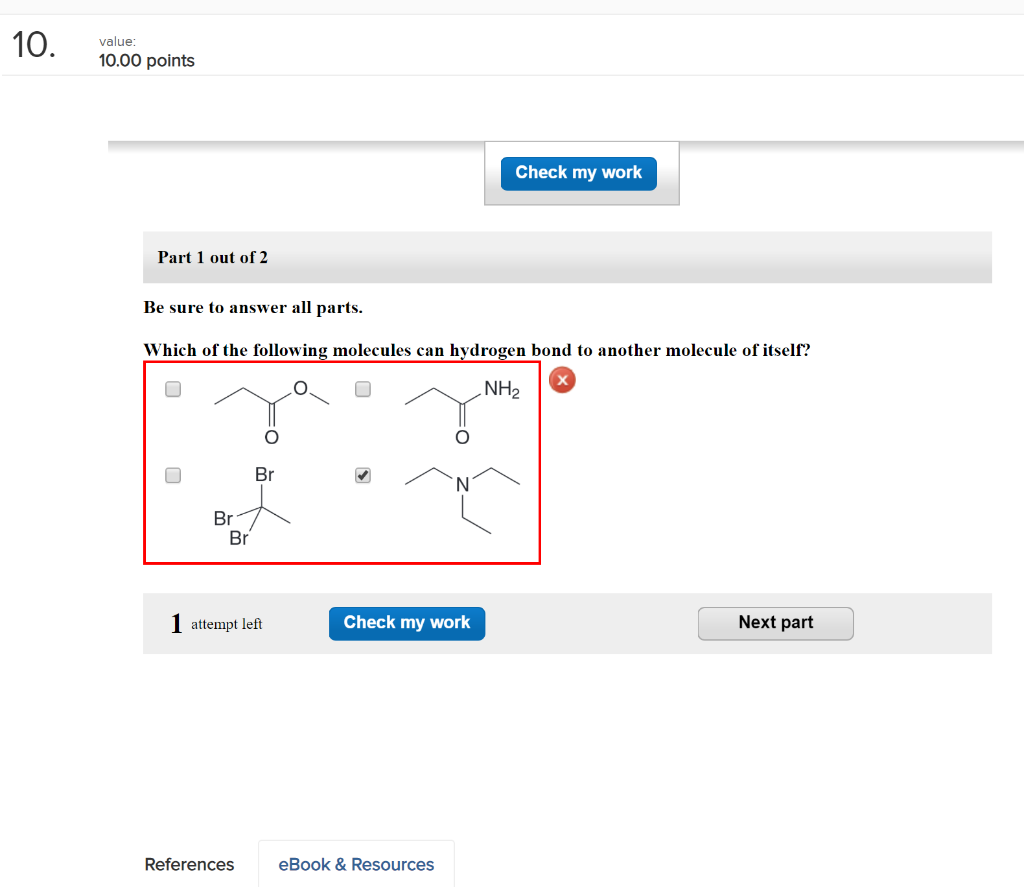 Solved 10. value: 10.00 points Check my work Part 1 out of 2 | Chegg.com Solved 10. value: 10.00 points Check my work Part 1 out of 2 | Chegg.com