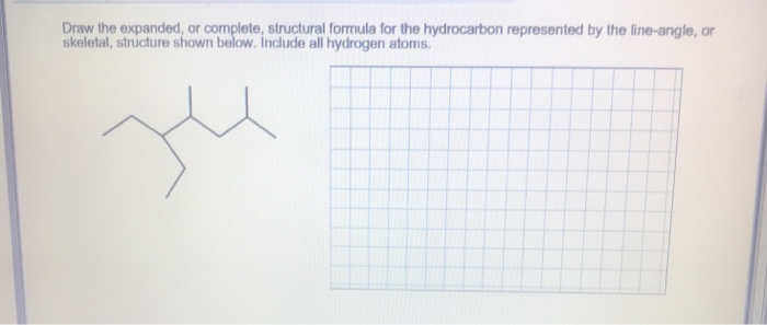 Solved Draw the expanded, or complete, structural formula | Chegg.com Solved Draw the expanded, or complete, structural formula | Chegg.com