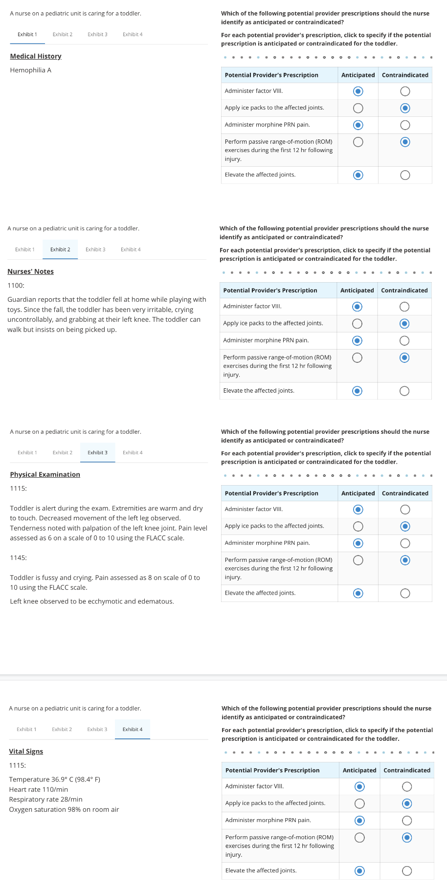 Solved A nurse on a pediatric unit is caring for a toddler. | Chegg.com
