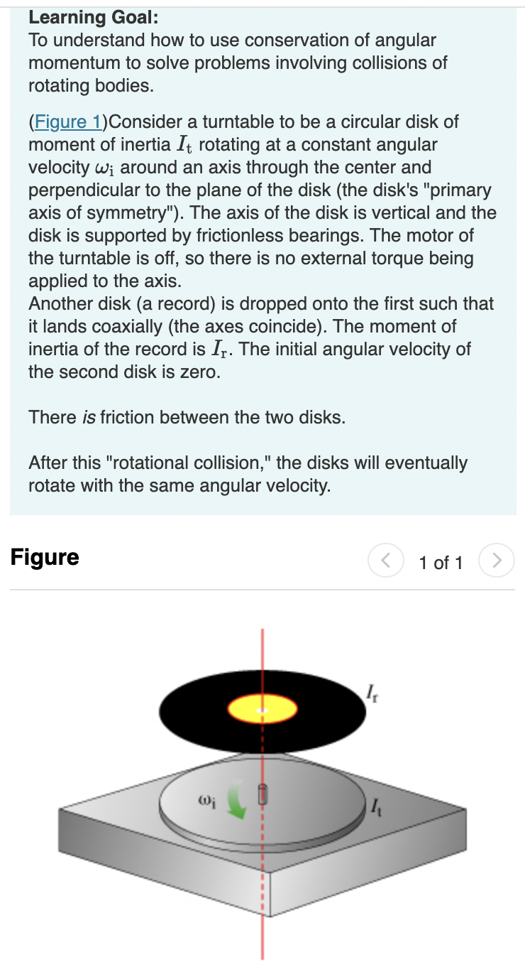 Solved a) What is the final angular velocity, ωf, of the two | Chegg.com