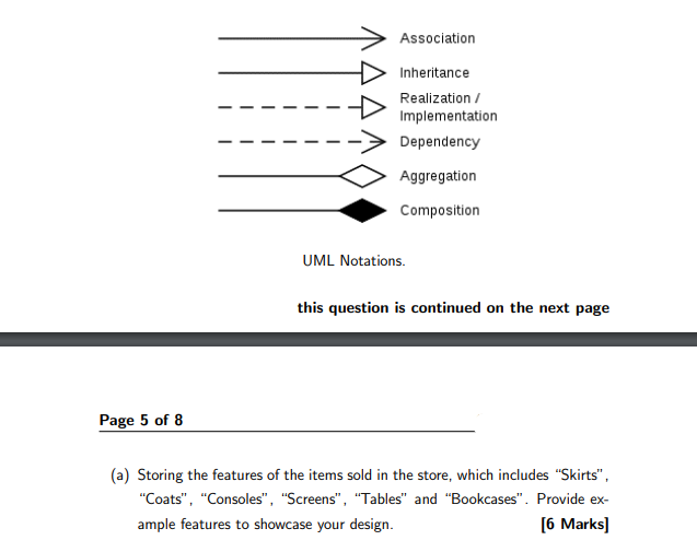 Solved Section B Object oriented programming Except where | Chegg.com