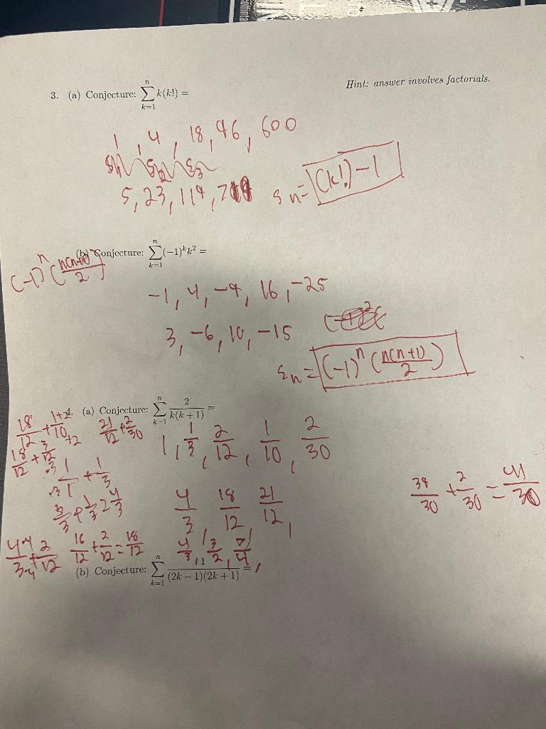 Solved ∑k=1nk(k)= 4,18,96,600 23,114,7093n=(k)−1 | Chegg.com