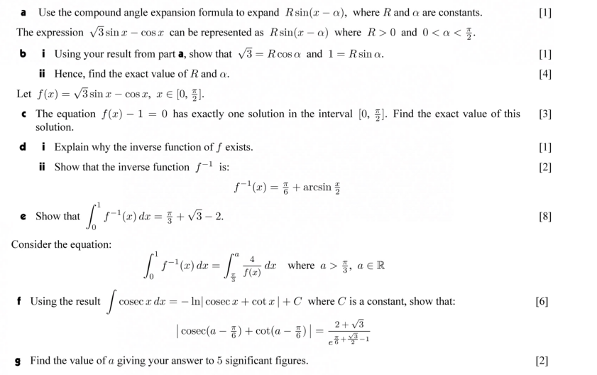 Solved a Use the compound angle expansion formula to expand | Chegg.com