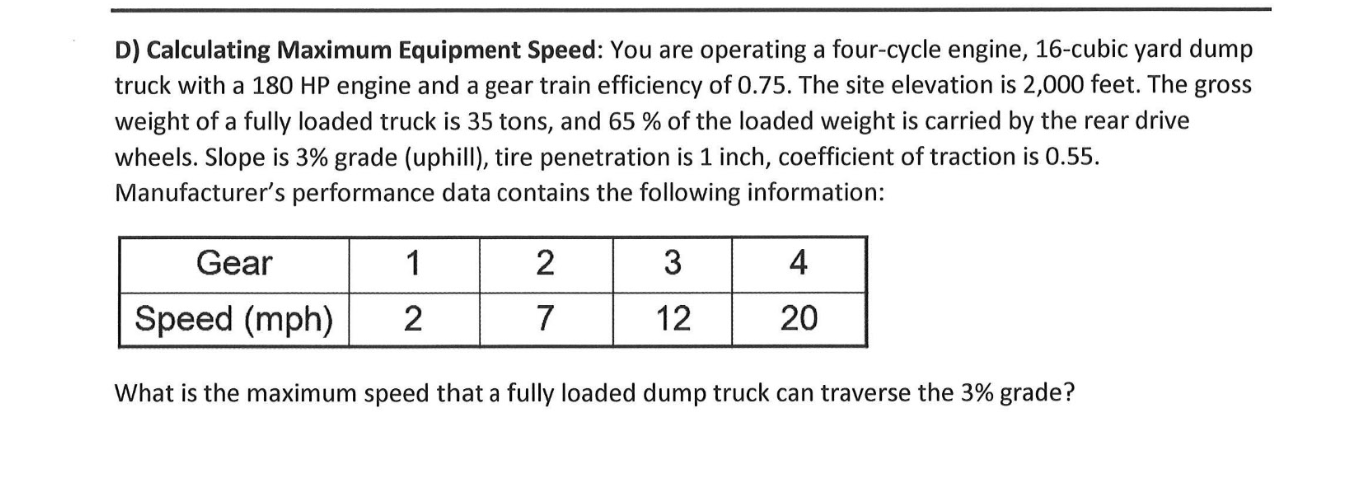 Formulas: Resistance Rolling resistance factor | Chegg.com