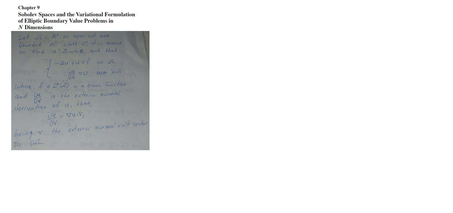 Solved Hi,this is a problem of sobolev space on pde, if you | Chegg.com