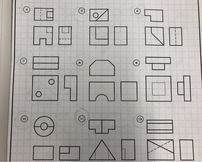 Solved each of the following drawings is incomplete. please | Chegg.com