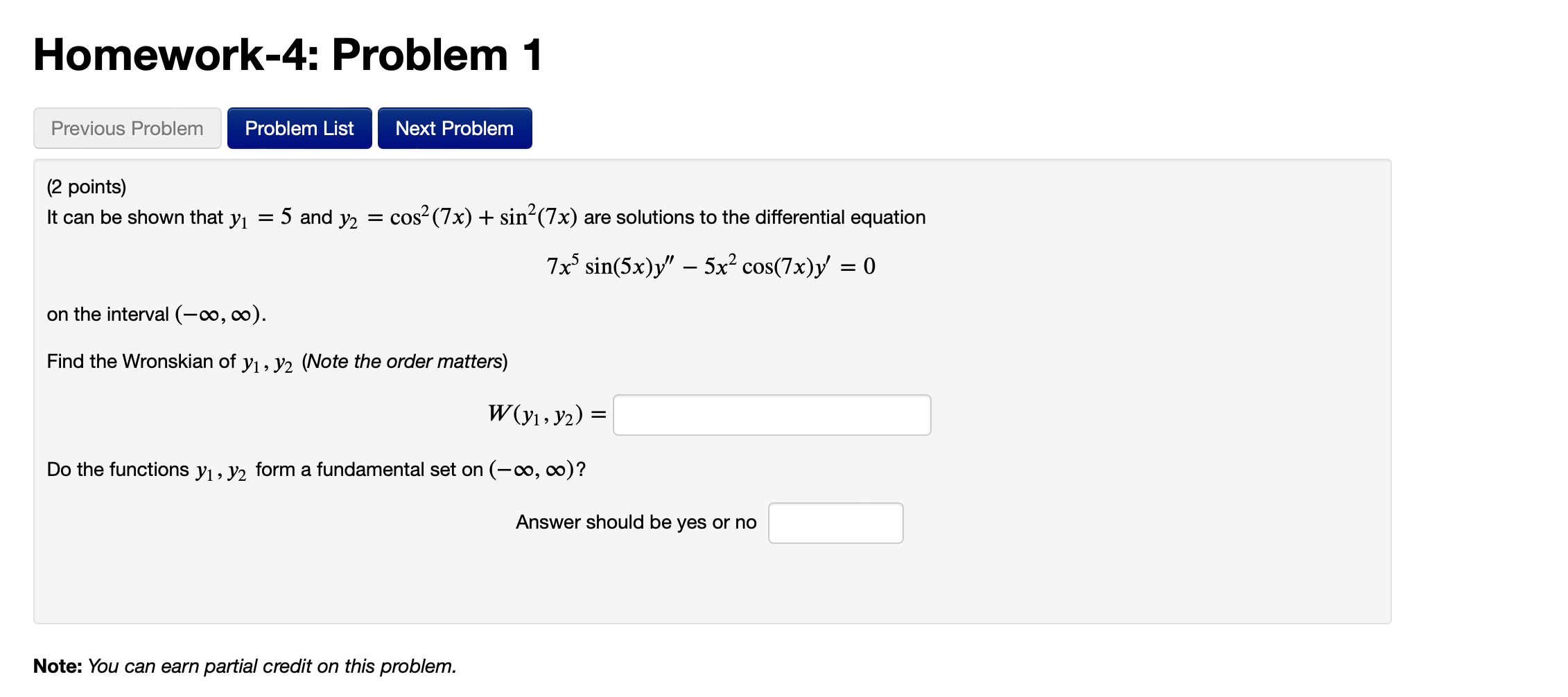 Solved Homework-4: Problem 1 Previous Problem Problem List | Chegg.com