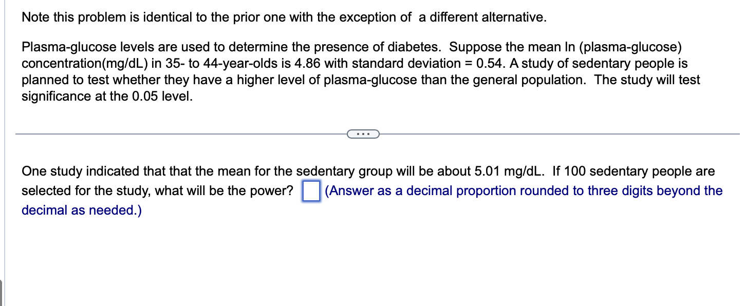 Solved Note this problem is identical to the prior one with | Chegg.com