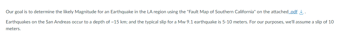 Solved The San Andreas Fault: How Big an Earthquake? Name: | Chegg.com