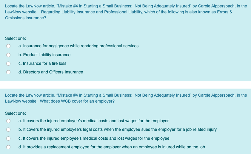 Solved Mistake #4. Not Being Adequately Insured New | Chegg.com