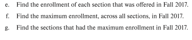 Solved student ID matte takes ID Course_id sec_id semester | Chegg.com