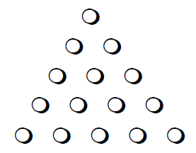 Solved Prolog implementation of the Triangle Solitaire using | Chegg.com