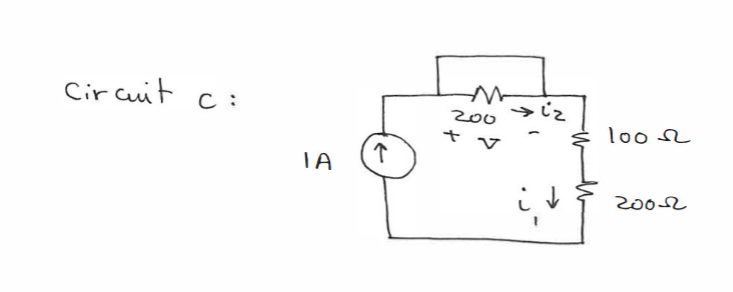 Solved Circuit c: | Chegg.com