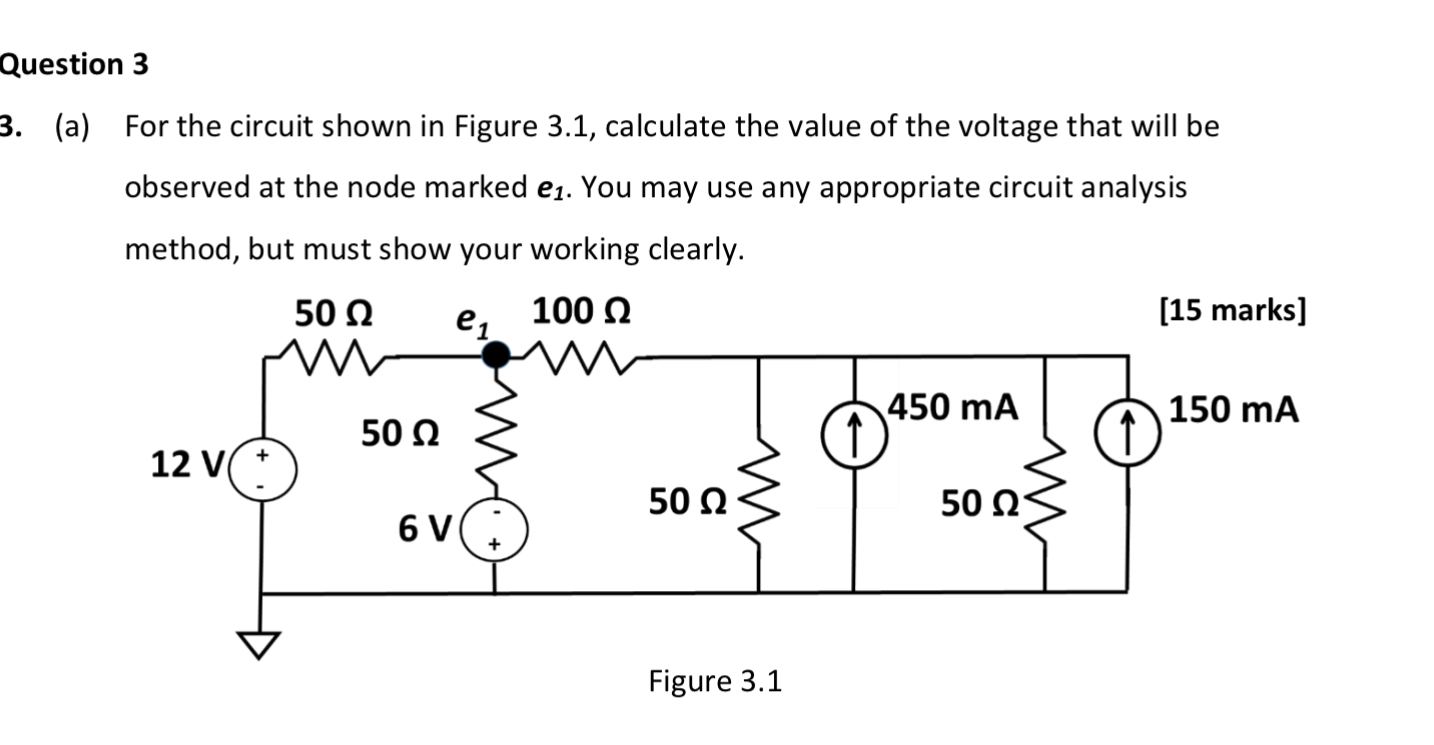 Solved Question 33. (a) ﻿For the circuit shown in Figure | Chegg.com