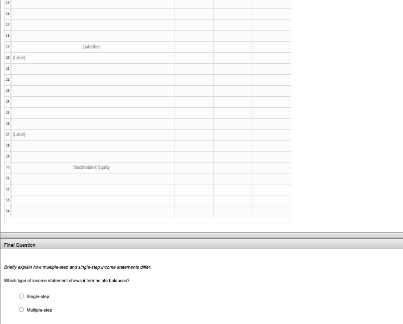 Solved Briefly explain how muitiple-step and | Chegg.com