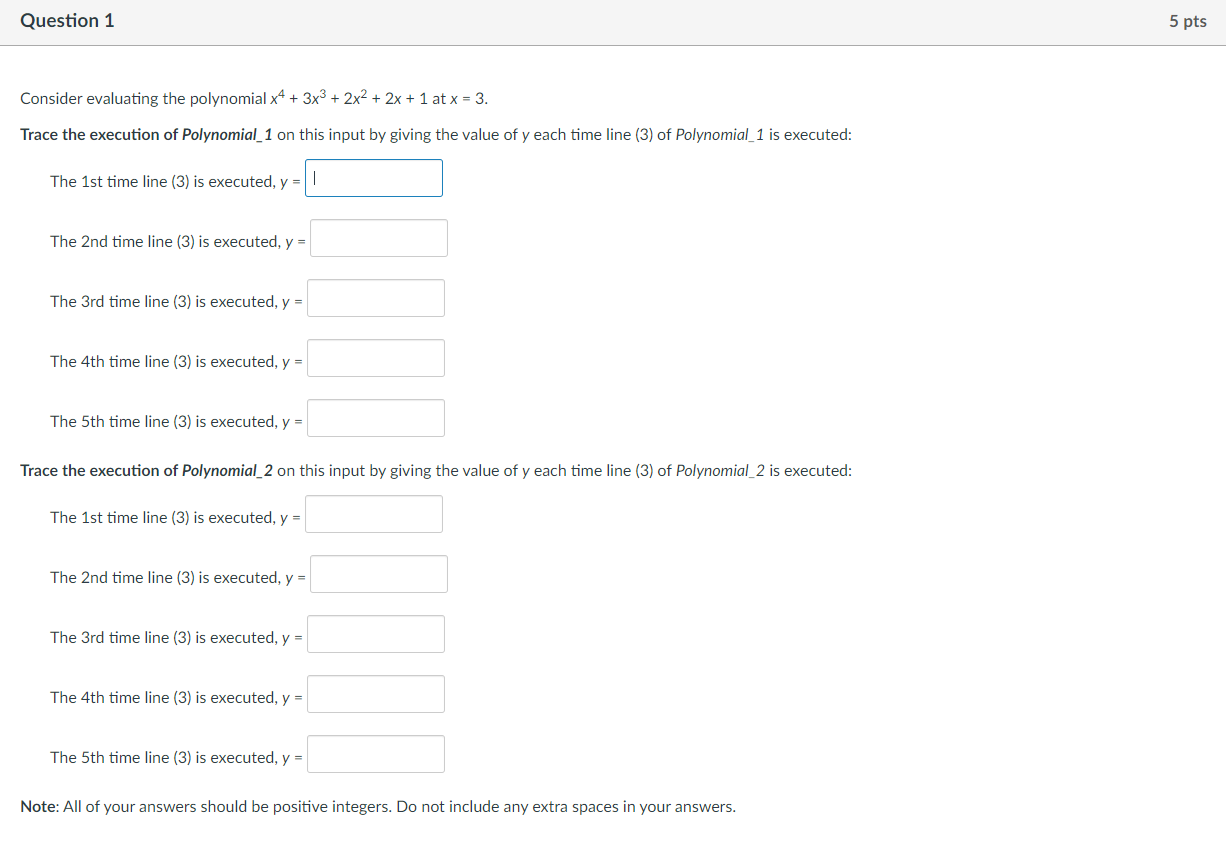 Solved Consider the following program specification for | Chegg.com
