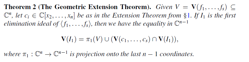 Solved Theorem 2 (The Geometric Extension Theorem). Given | Chegg.com