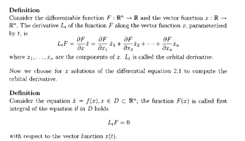 Definition Consider the differentiable function F:RM | Chegg.com