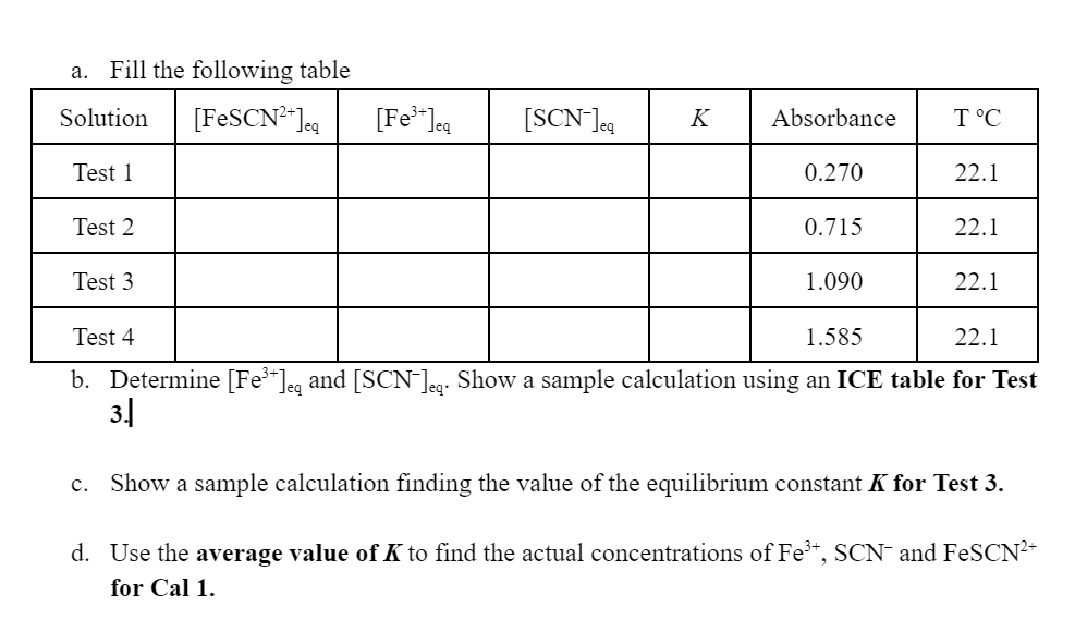 I need help with filling table and all questions | Chegg.com