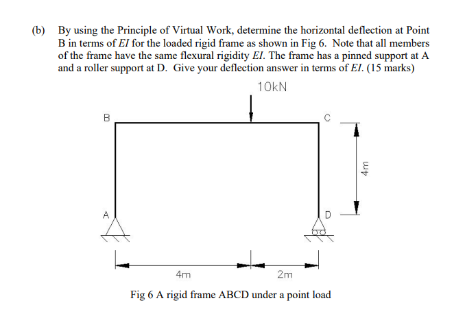 Solved Question 5 (25 marks) (a) By using the Principle of | Chegg.com