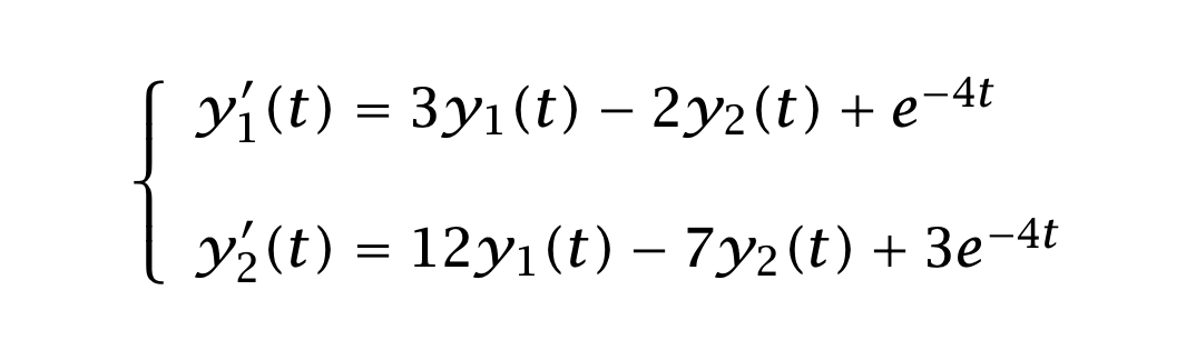 Solved Find, using the diagonalization method, the solution | Chegg.com