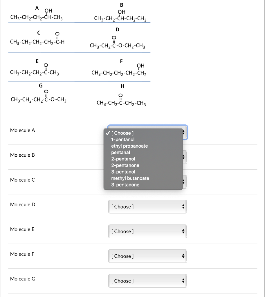 Solved Question 1 2 pts Identify the functional groups in | Chegg.com